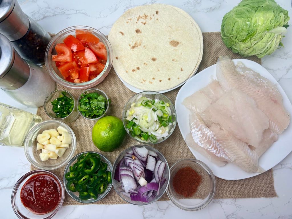 Easy Fish Tacos Recipe - Step by Step Recipe