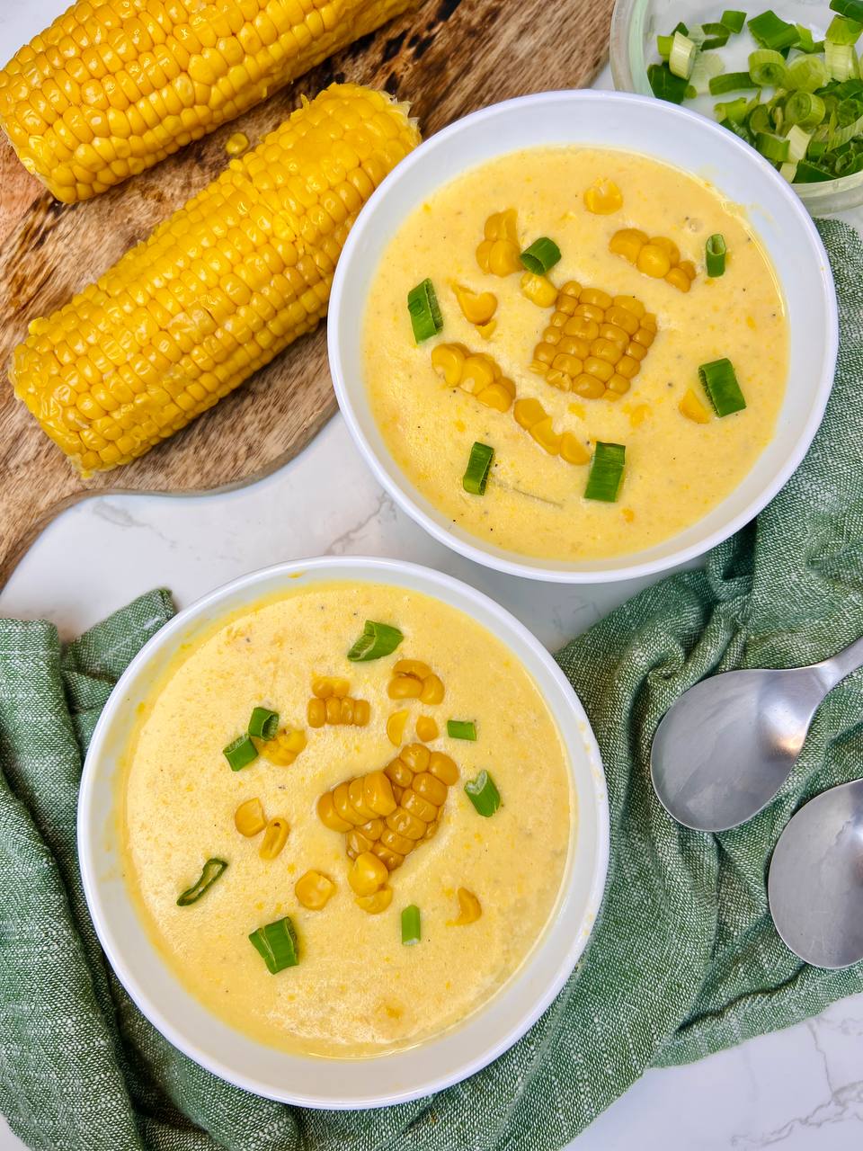 Cream Of Sweetcorn Soup Step By Step Recipe