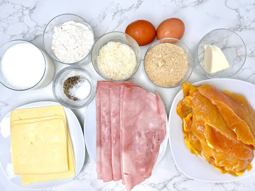 Baked Italian Chicken Cordon Bleu - Step by Step Recipe